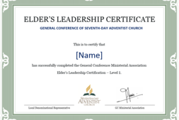 Elder's Digest | Leadership Certification